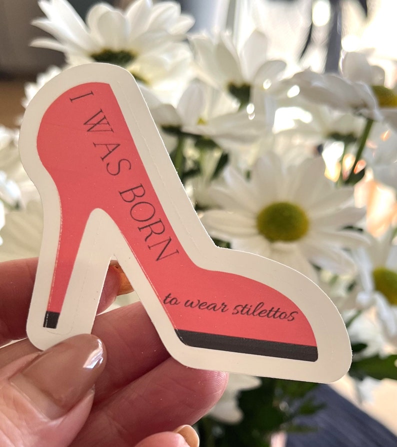 Stiletto 'I Was Born to Wear Stilettos', Shoe Lovers, High Heel ...