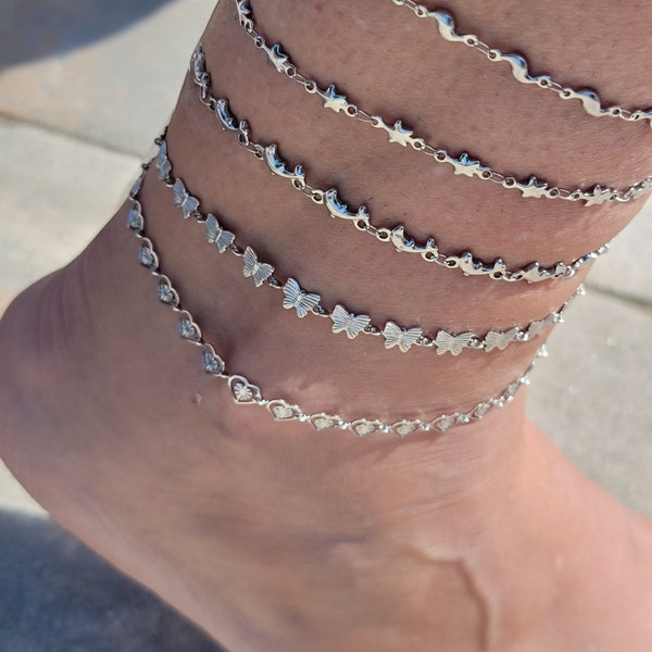 Ankle Bracelet Chains Bulk - Etsy