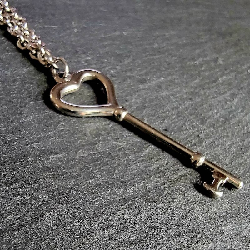 Long Key Necklace - Etsy
