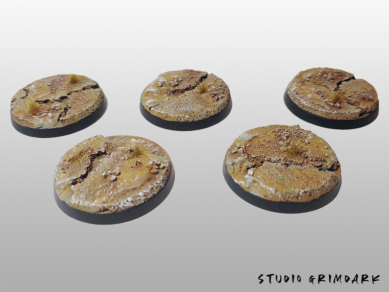 Cracked Earth Miniature Base - Etsy