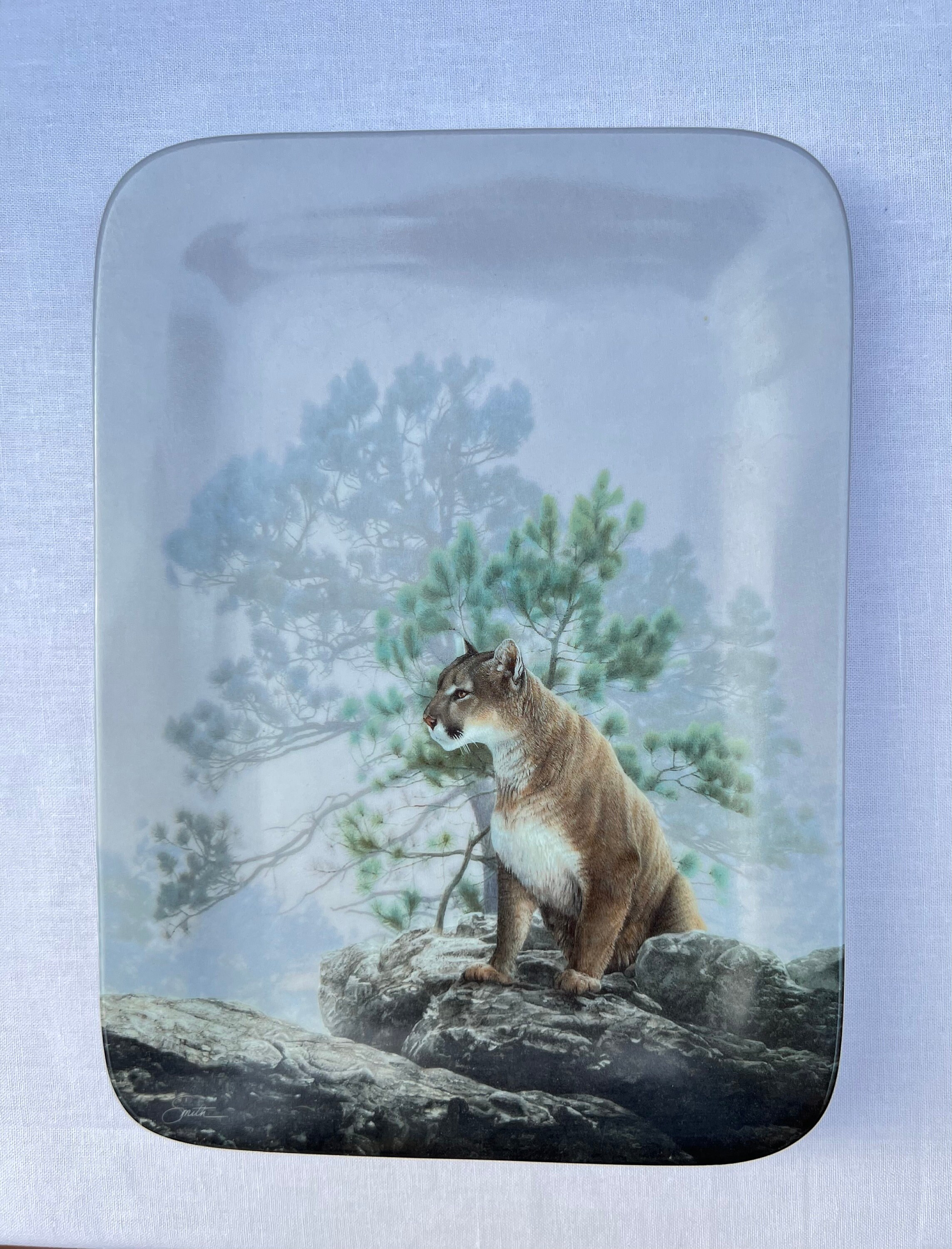 Daniel Smith Wildlife Plates: Bradford Exchange Nature's Harmony Set - Etsy