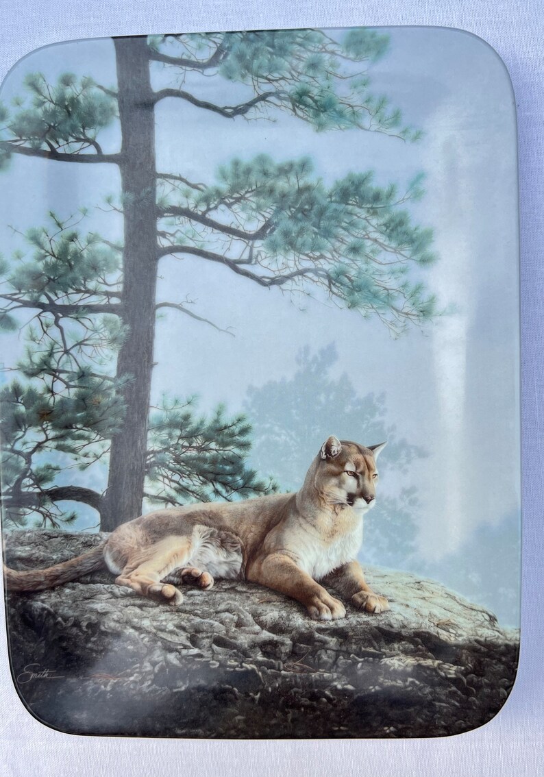 Daniel Smith Wildlife Plates: Bradford Exchange Nature's Harmony Set - Etsy