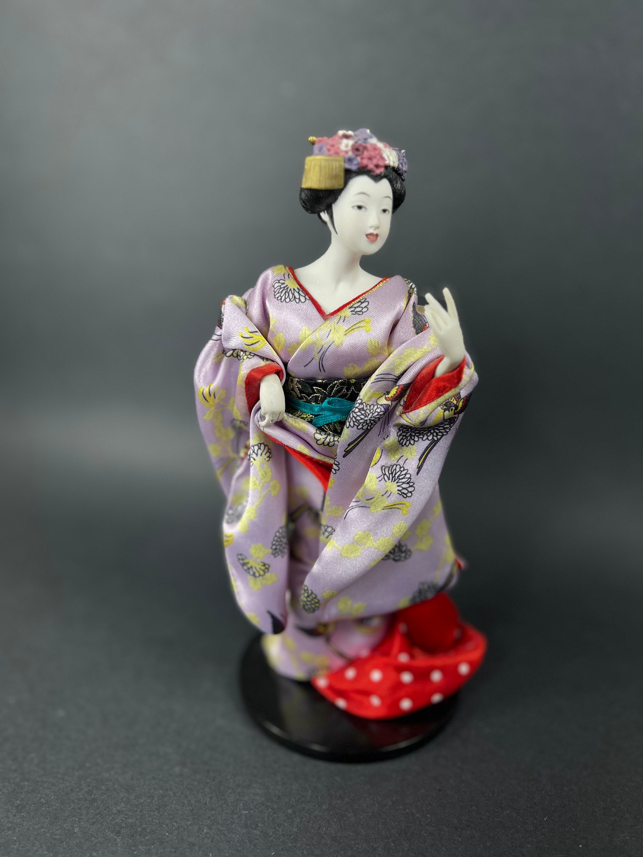 Vintage Asian Geisha Figurine, the Ashton-drake Galleries Asian Woman ...