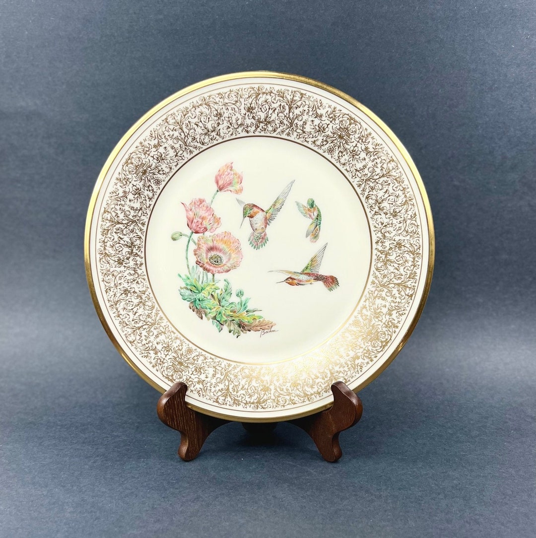 Vintage Lenox Boehm Bird Collectible Plate, Lenox by Edward Marshall ...