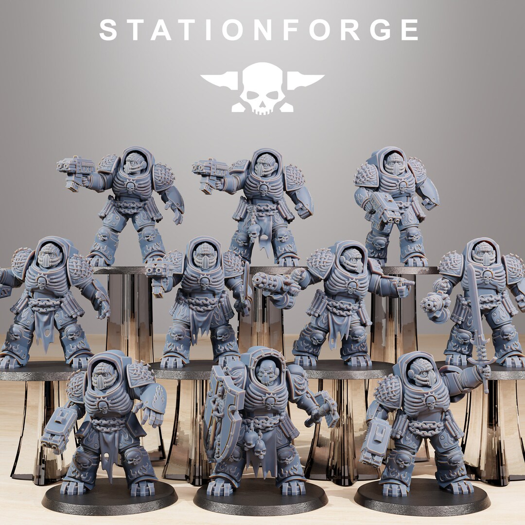 Socratis Doom Reaper Vanguards - STATIONFORGE (miniature Tabletop ...