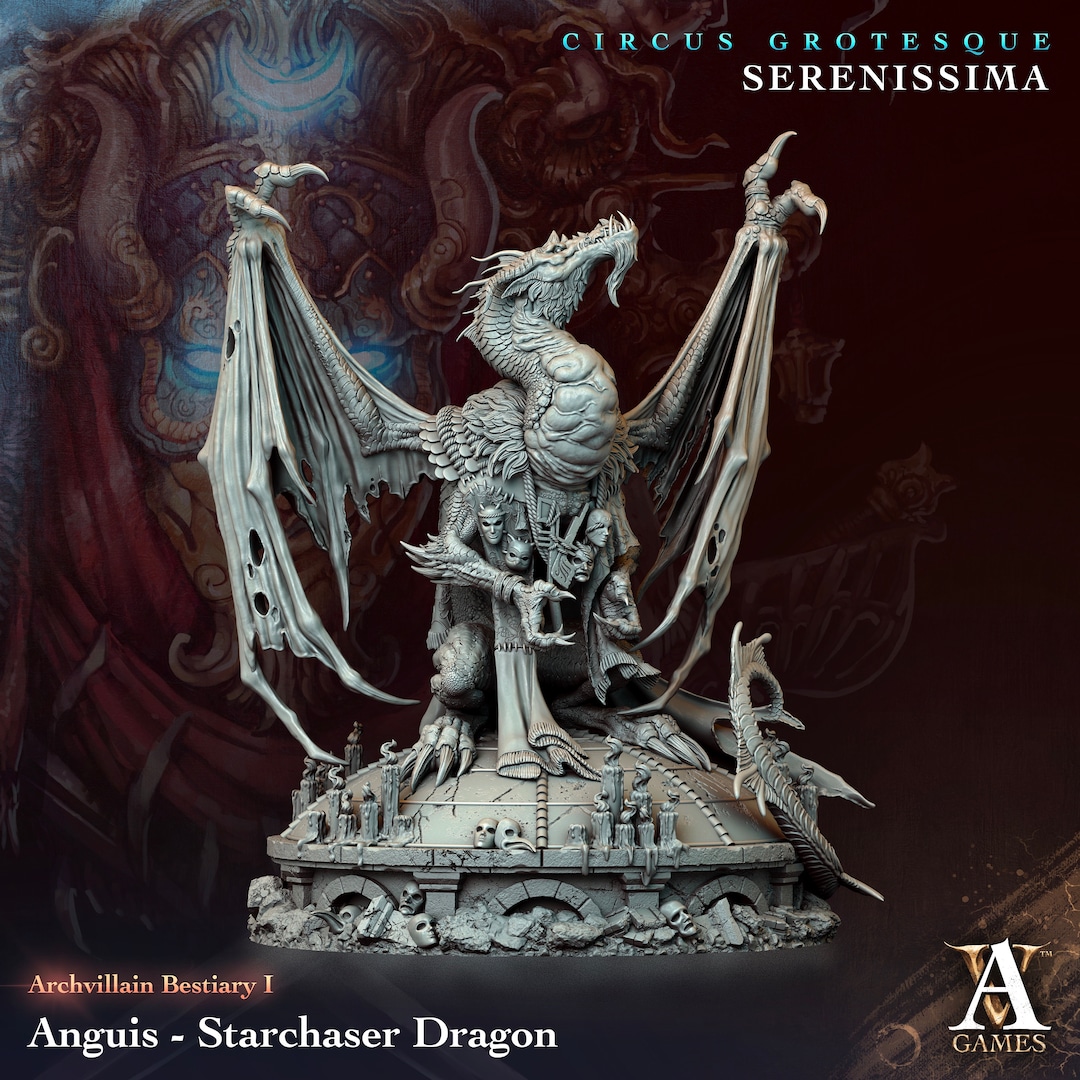 CIRCUS GROTESQUE - SERENISSIMA - Anguis Starchaser Dragon - Archvillian ...