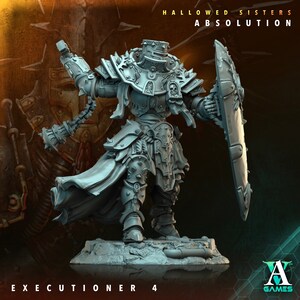 Hallowed Sisters - Absolution - Executioner - Archvillian - Etsy