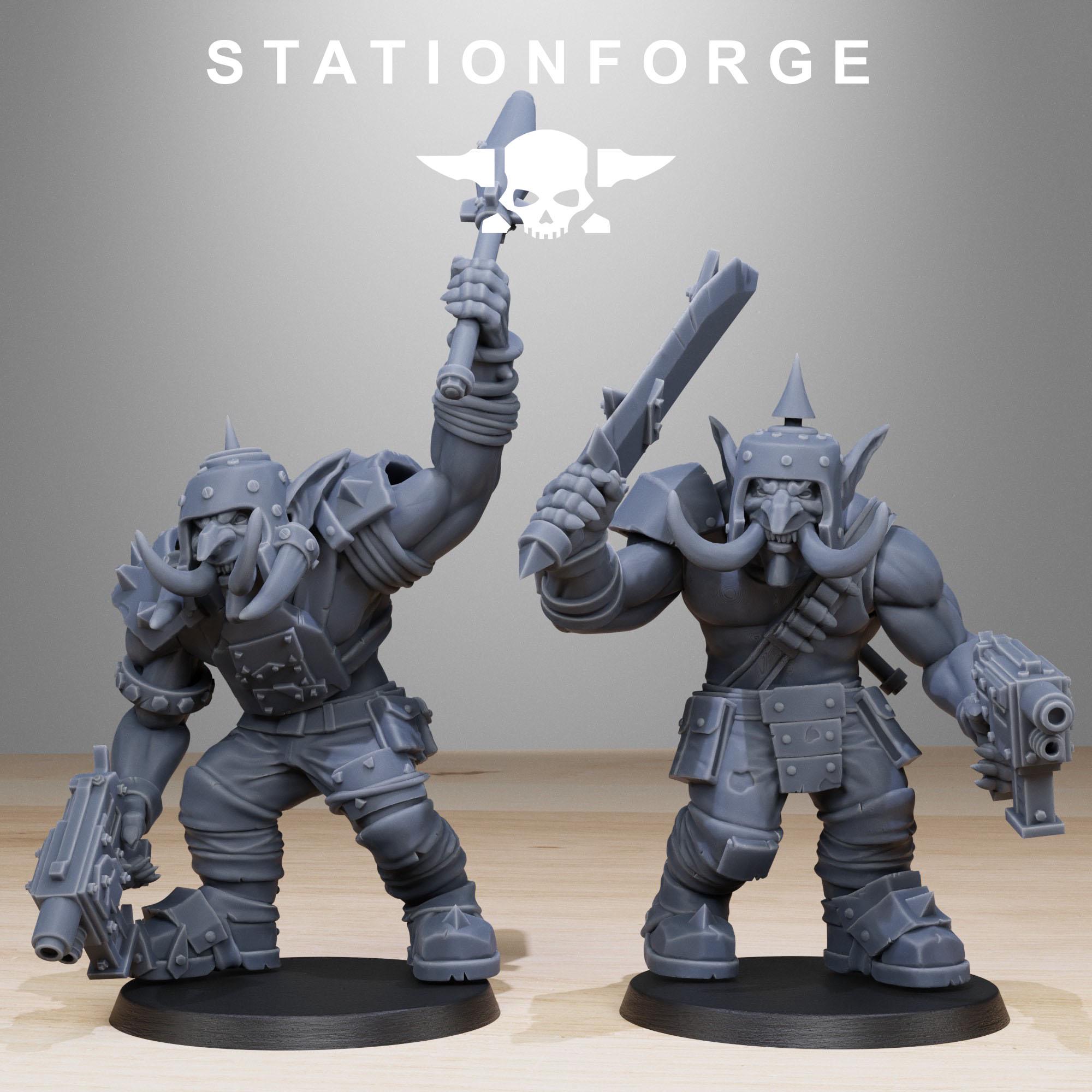 Orkaz Trolls STATIONFORGE miniature Tabletop Wargame Minis - Etsy