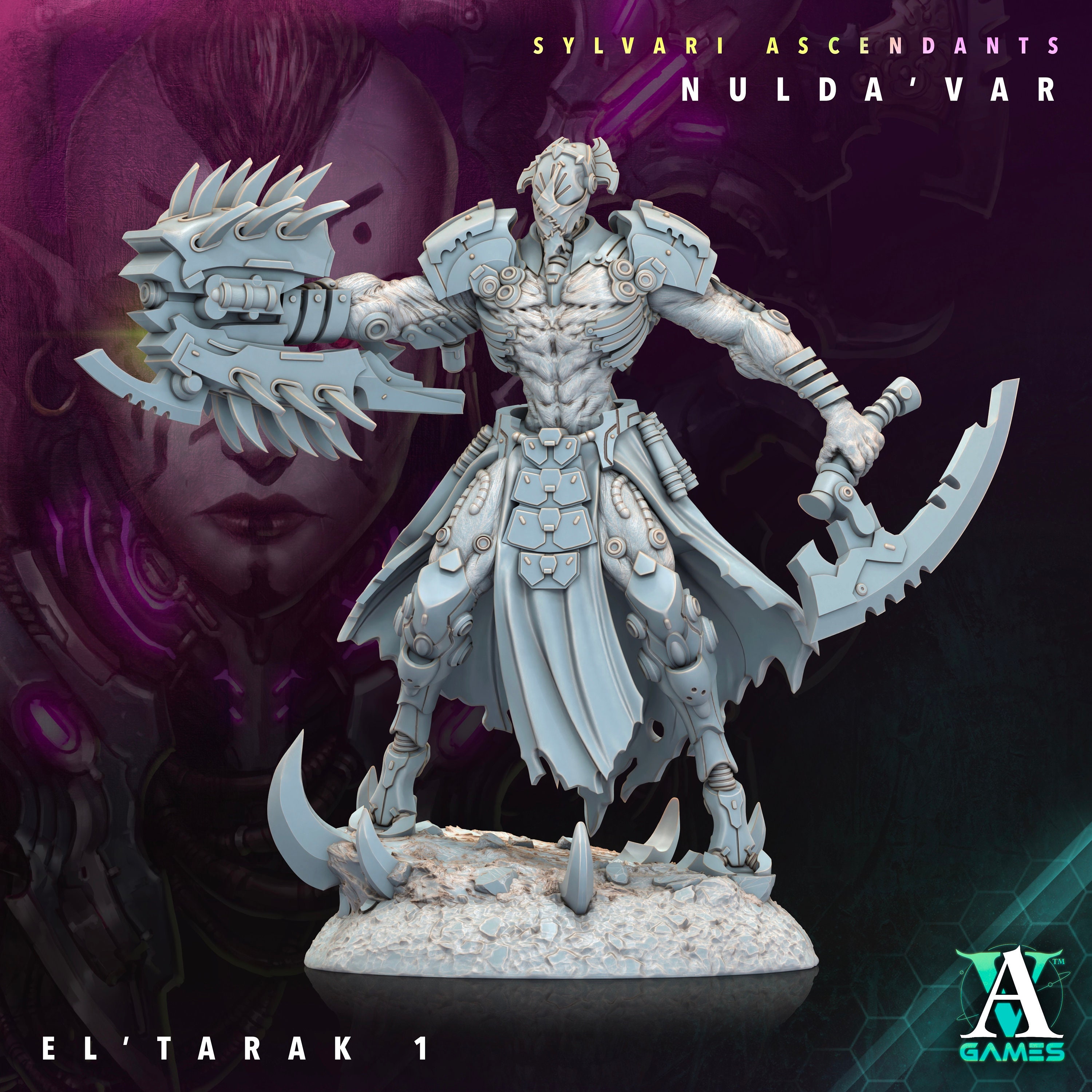 SYLVARI ASCENDANTS - Nulda'var - El'tarak - Archvillian - Etsy