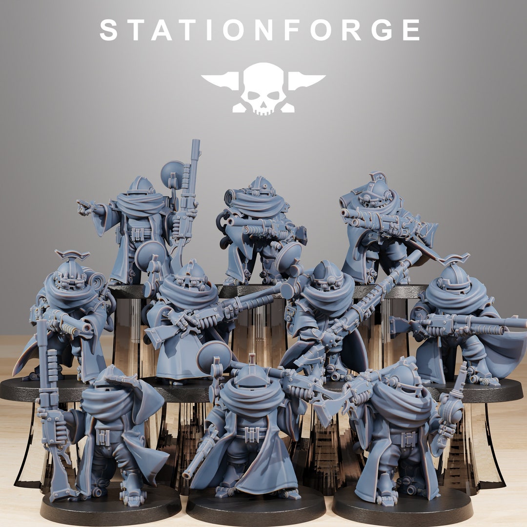 SCAVENGER ADVANCED JUNKARDS - Stationforge (miniature Tabletop Wargame ...