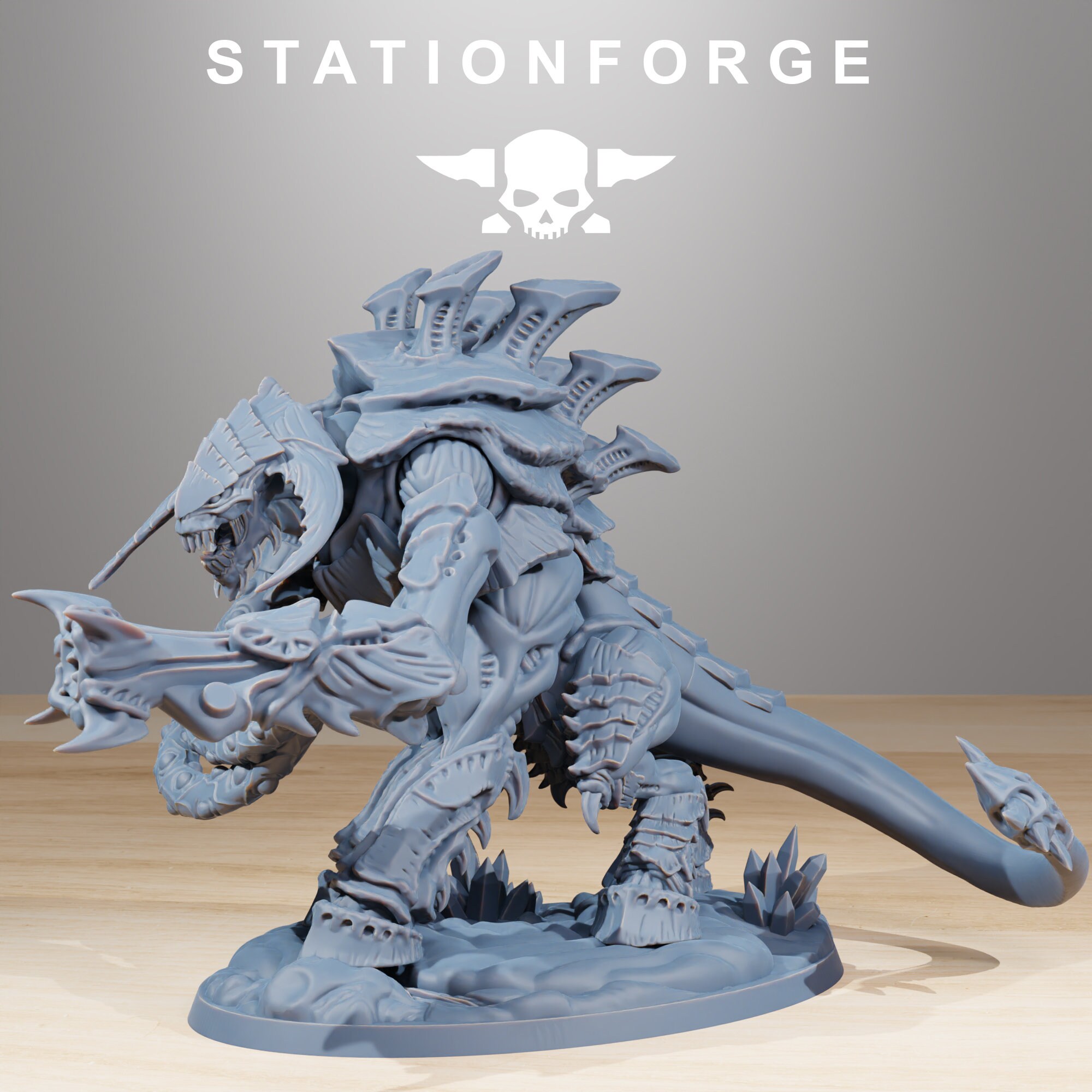 XENARID NECROTHORN 2 STATIONFORGE miniature Tabletop Wargame Mini - Etsy