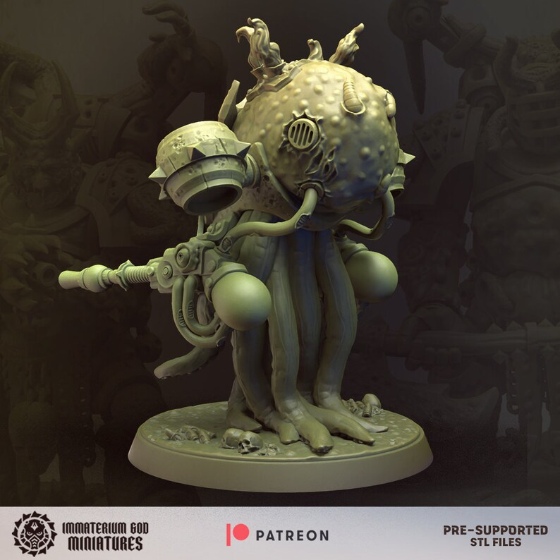 PLAGUE SPREADER - Immaterium God Miniatures - Etsy
