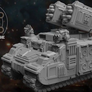 Arctodus Missile Vehicles Set - Atlan Forge (miniature Tabletop Wargame ...