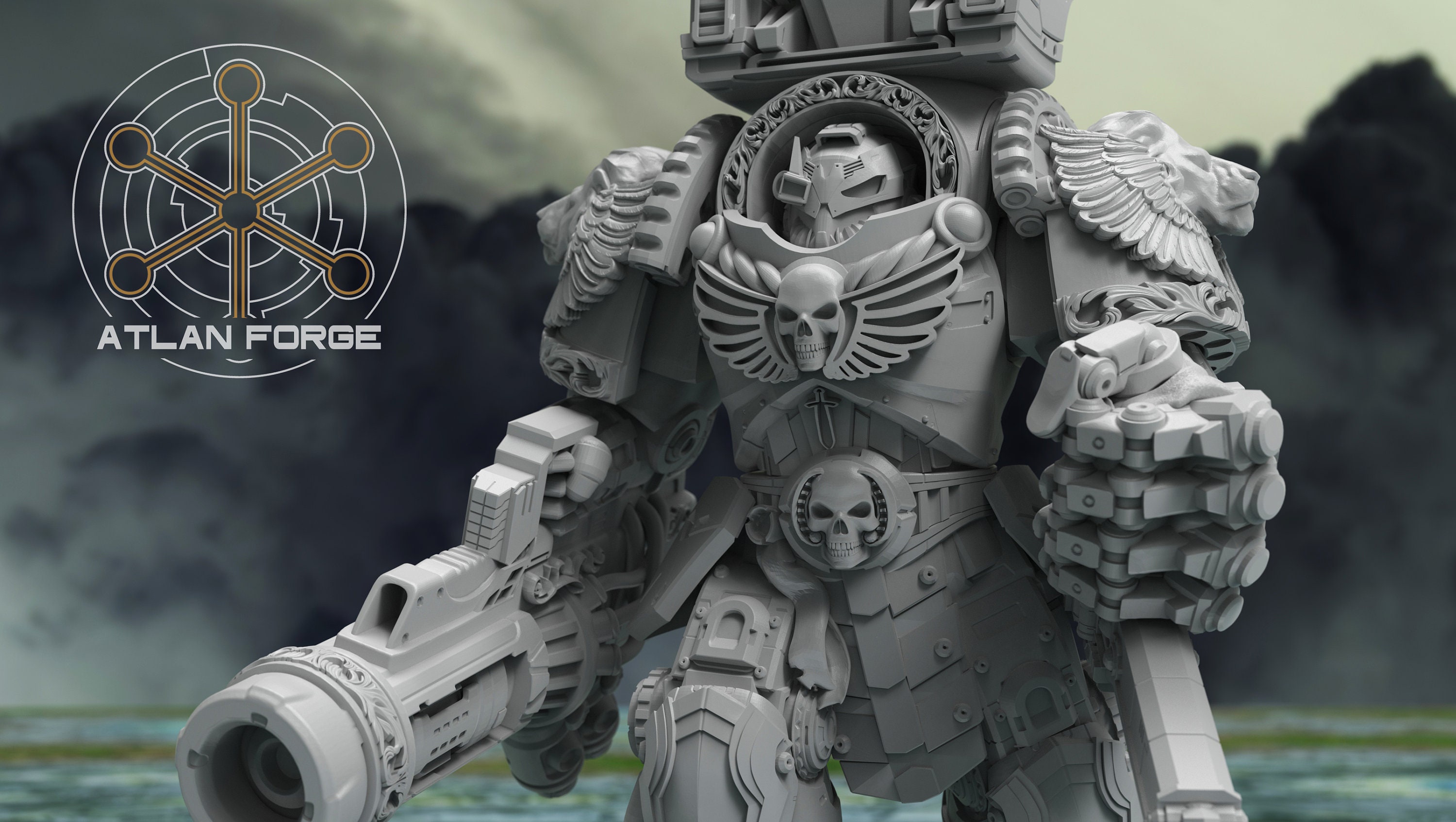ANGELIC DOMINATORS - Atlan Forge ( Miniature Tabletop Wargame Minis ...