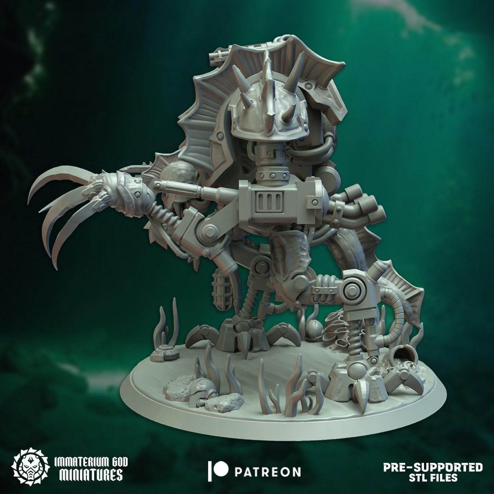 Abyssal Hound #2 - Immaterium God Miniatures - Etsy