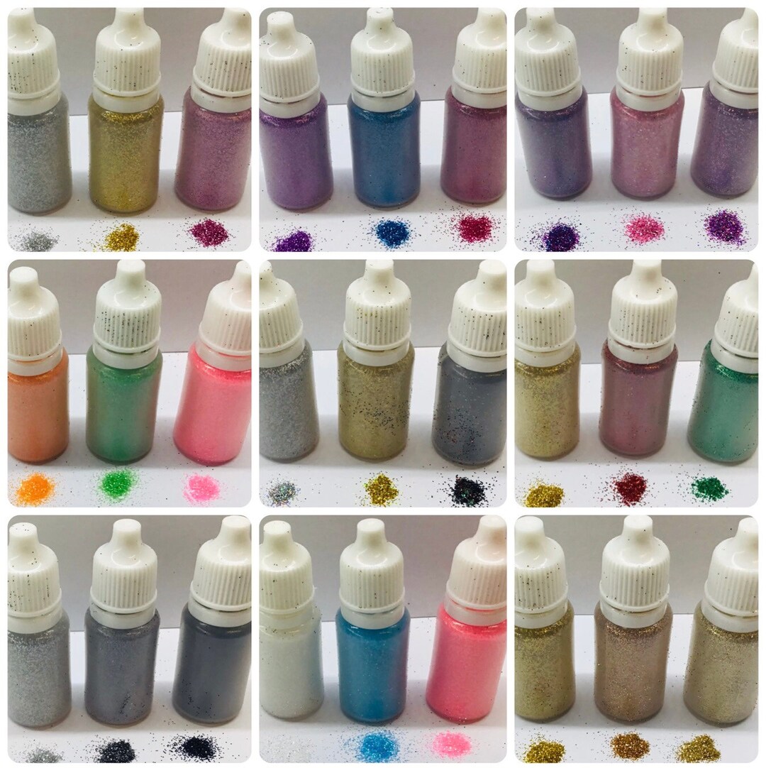 3 X 10ml GLITTER PUFFERS - Festival Face, Glitter Tattoos, Squeezable ...