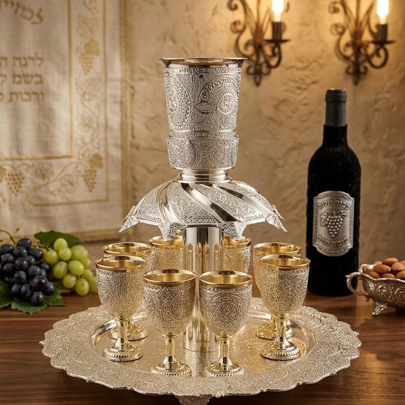 Silver Passover Wine Cup - Etsy