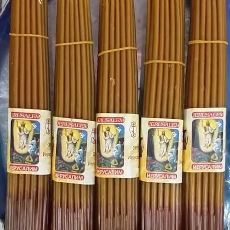 Church Candles Jerusalem - Etsy