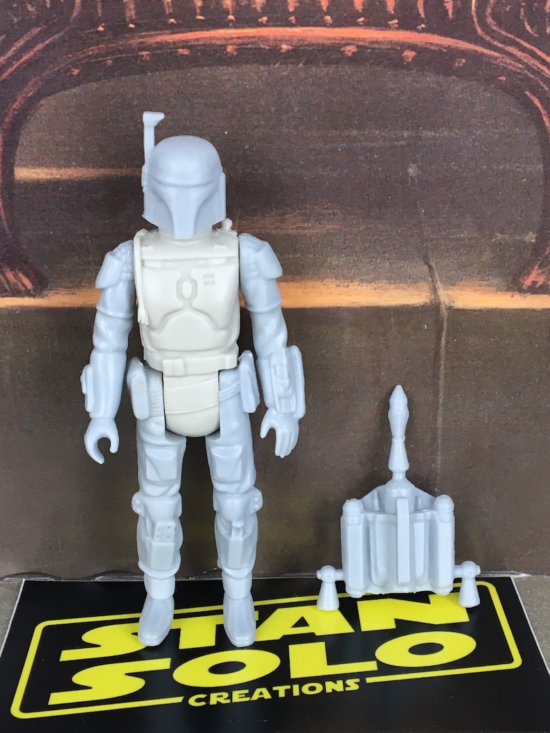 Stan Solo Creations Custom Unpainted Boba Fett - Etsy