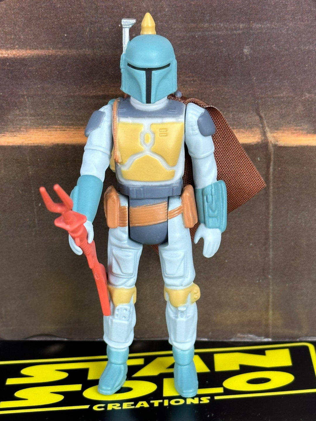 Stan Solo Custom Holiday Fett Action Figure. - Etsy
