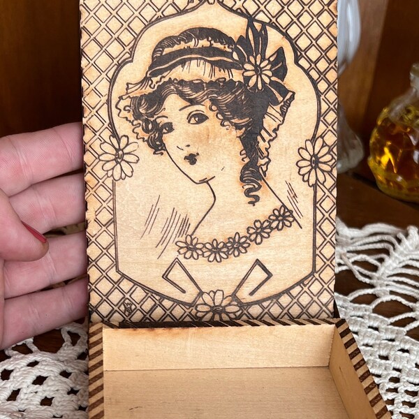 Pyrography Box - Etsy