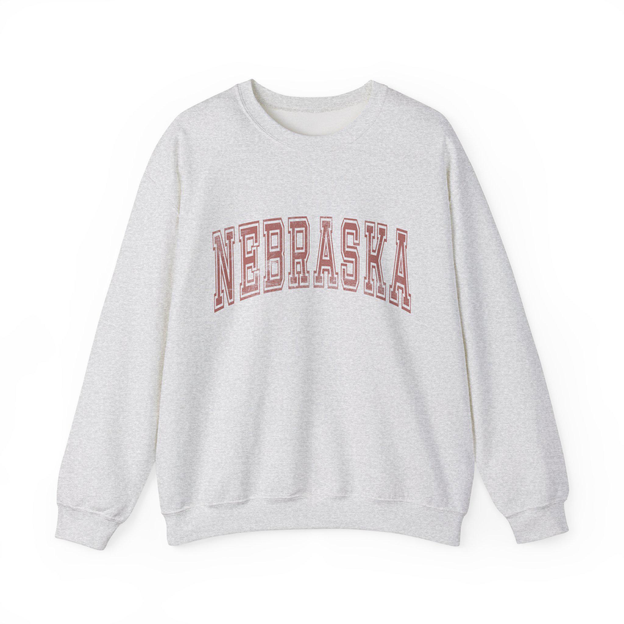 Nebraska State Pride Vintage Retro Crewneck Sweatshirt, Midwest ...