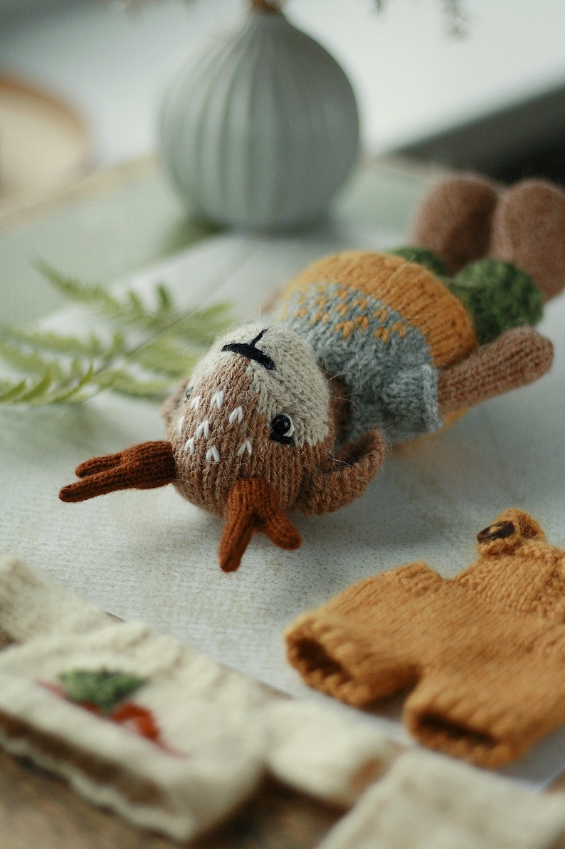 Knitting Deer Pattern. Tutorial Knitted Animals. Amigurumi - Etsy