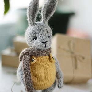 Knitting Bunny Pattern. Amigurumi Tutorial. DIY Toys - Etsy