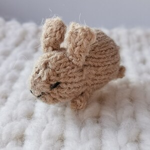 Mini Tiny Rabbit Knitting Pattern. Only English PDF. - Etsy