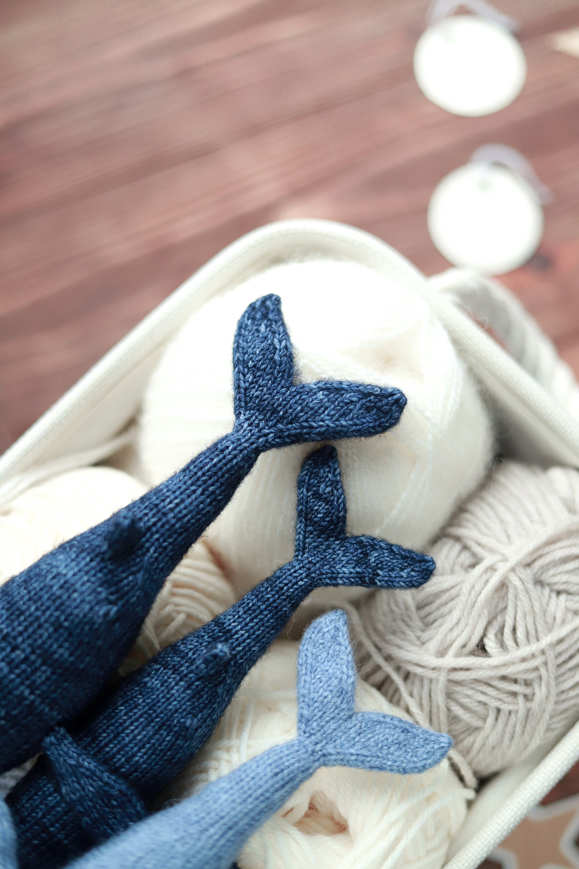Knitted Blue Whale. Detailed Pattern in English and Russian. Amigurumi ...