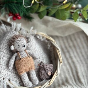 Misha the Hedgehog, Shorts, Backpack. Knitting Pattern. English and ...
