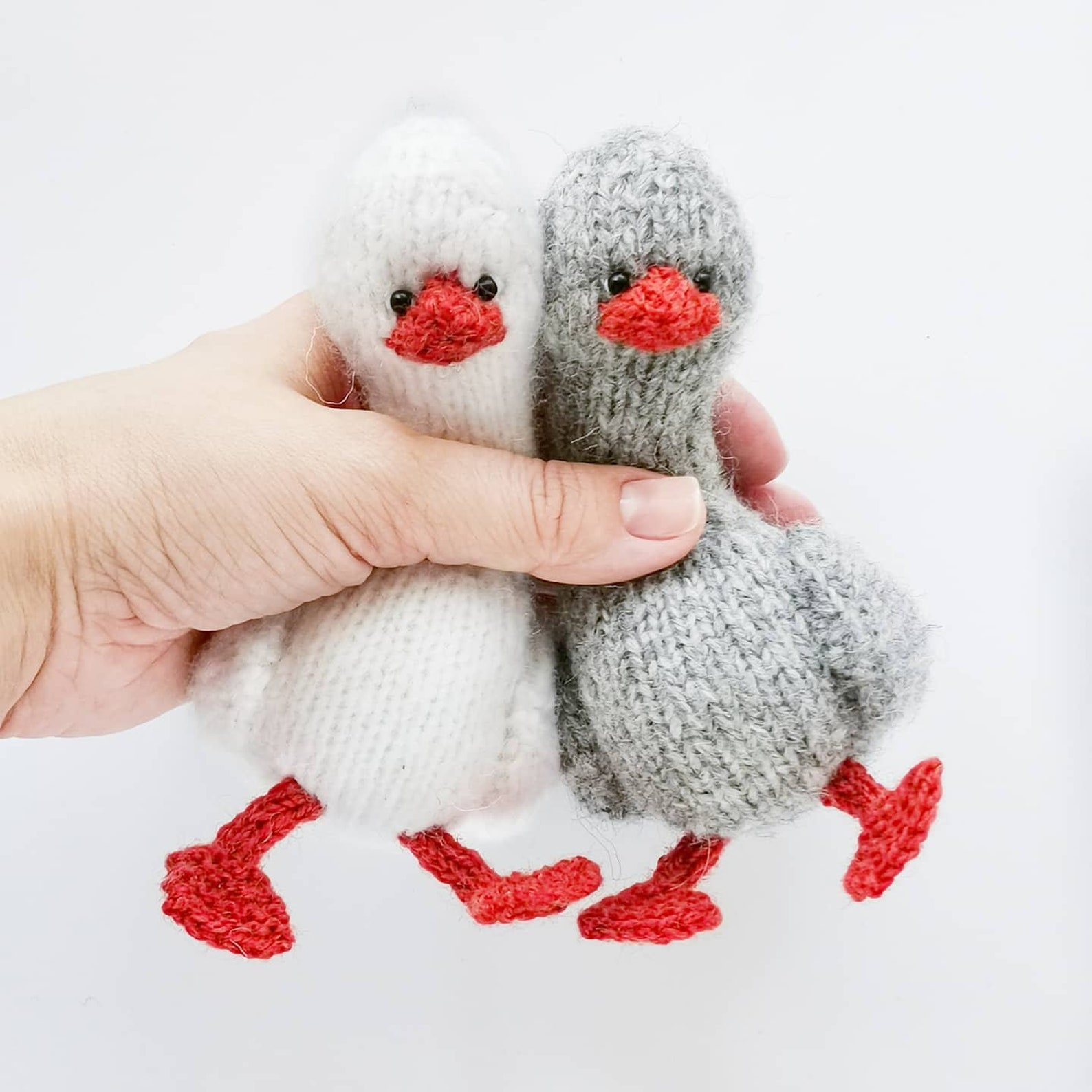 Cute Duckling Knitting Pattern. English and Russian PDF. - Etsy