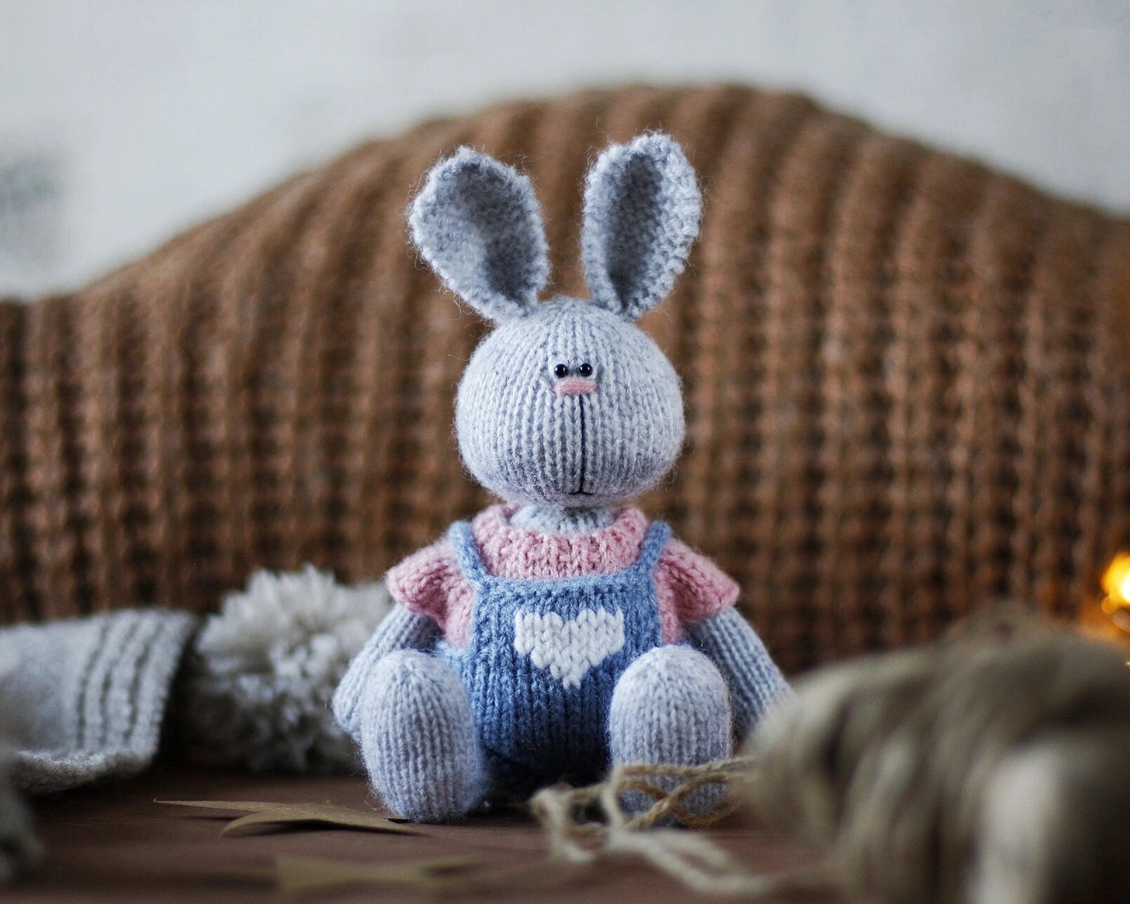 Knitting Bunny Pattern. DIY Bunny Toy. Amigurumi Tutorial. - Etsy