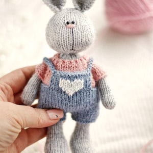 Knitting Bunny Pattern. DIY Bunny Toy. Amigurumi Tutorial. - Etsy Canada