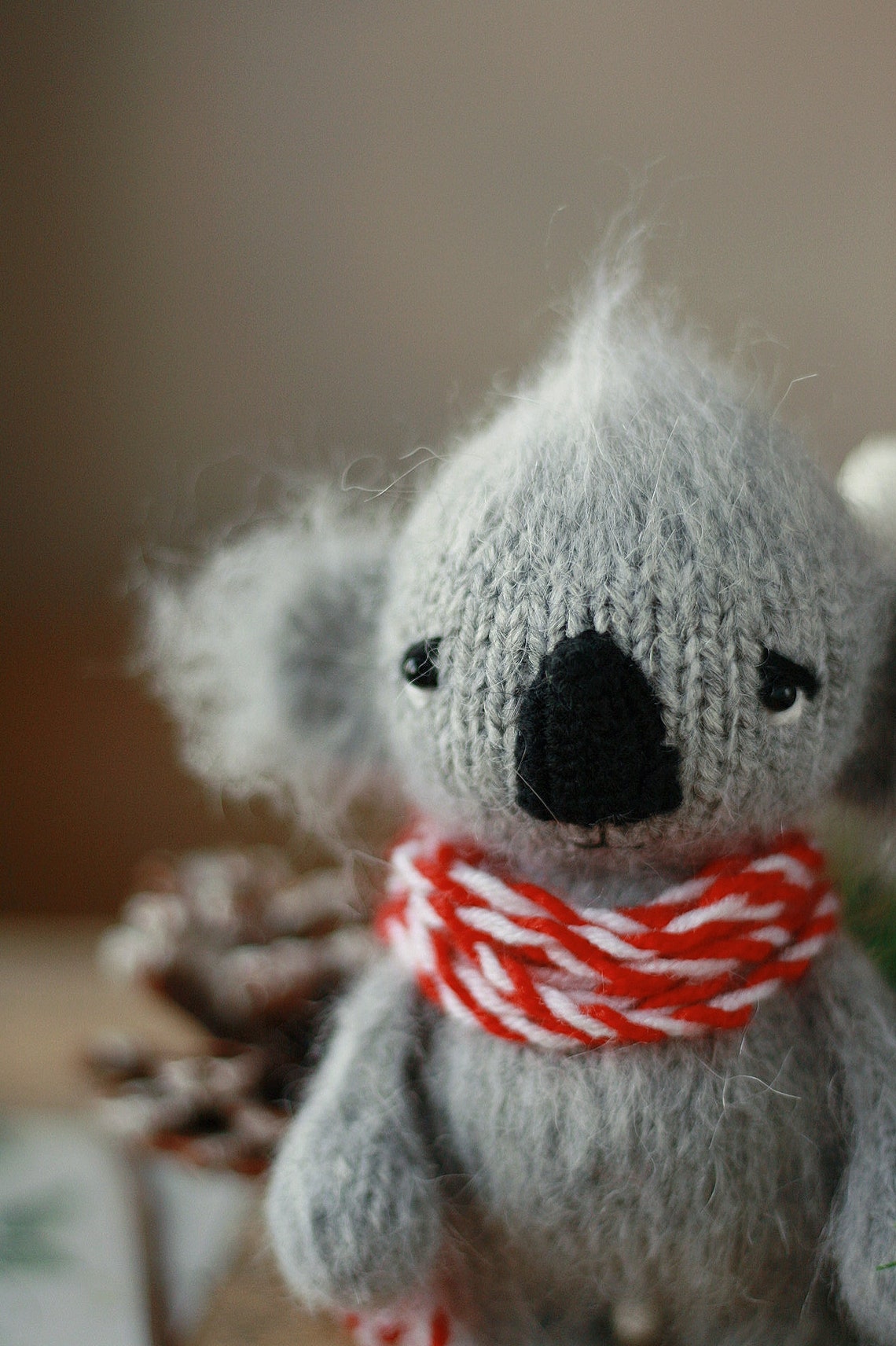 Knitting Koala Pattern. Amigurumi Bear. Knitted Toy Tutorial. - Etsy