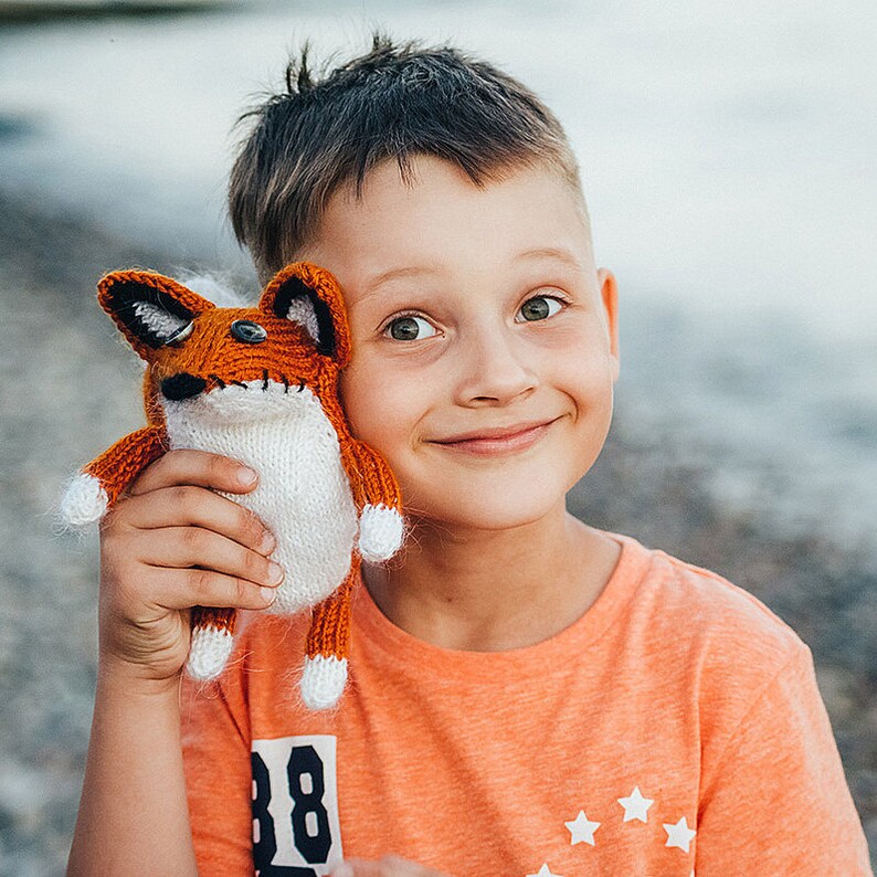 Lisik the Red Fox Knitting Pattern. Little Prince Foxy DIY Knitting ...