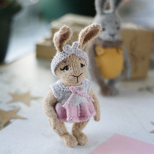 Knitting Bunny Pattern. Amigurumi Tutorial. DIY Toys - Etsy