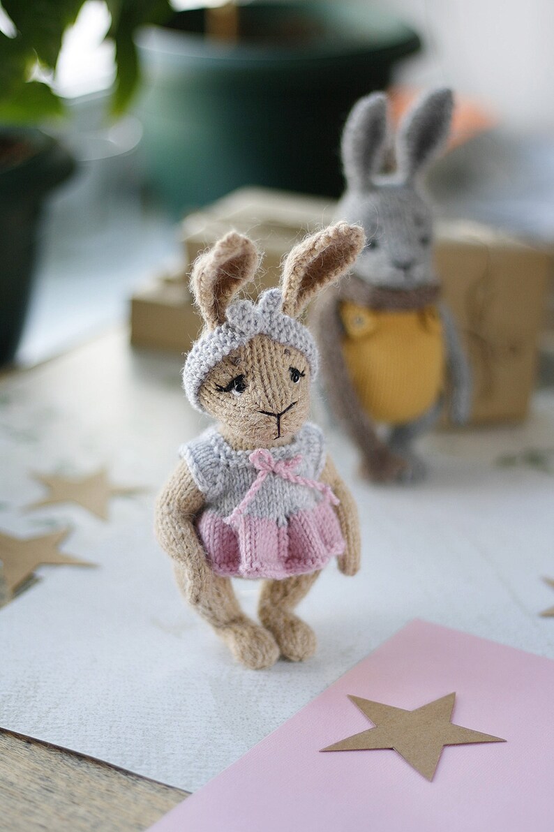 Knitting Bunny Pattern. Amigurumi Tutorial. DIY Toys - Etsy