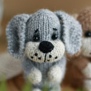 Knitting Puppy Pattern. DIY Dog Toy. Amigurumi Tutorial. - Etsy