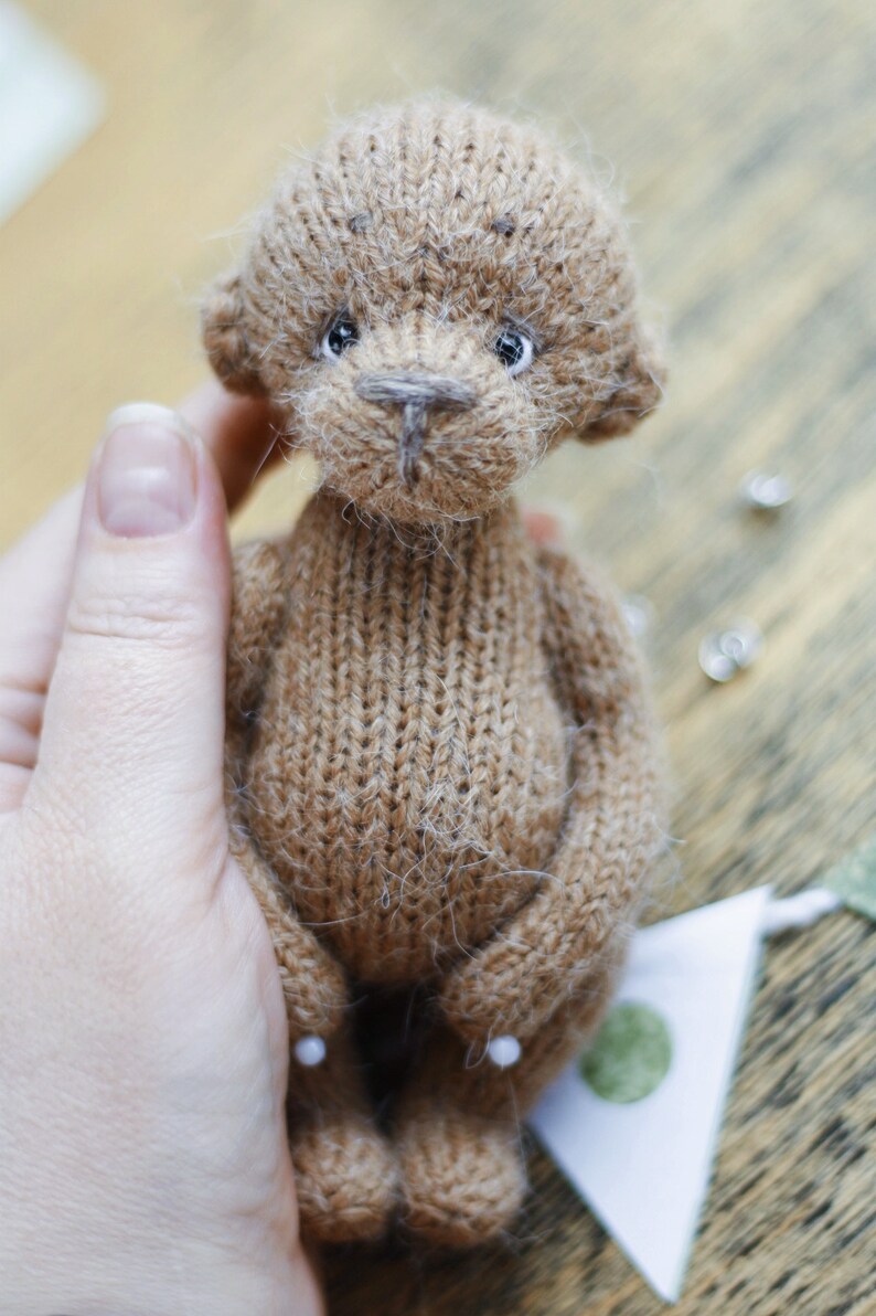 Knitting Bear Pattern. Amigurumi Tutorial. DIY Toys - Etsy