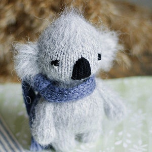 Knitting Koala Pattern. Amigurumi Bear. Knitted Toy Tutorial. - Etsy
