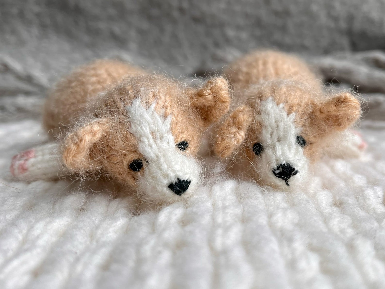 Corgi Knitting Pattern Amigurumi Dog Pattern. English and Russian PDF ...