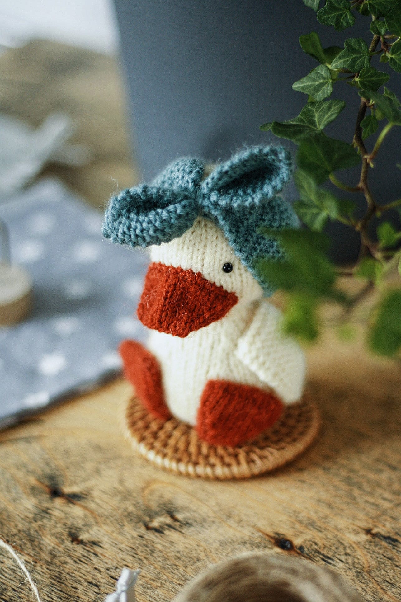 Knitted Goose Pattern PDF. DIY Amigurumi Toy Duck. - Etsy