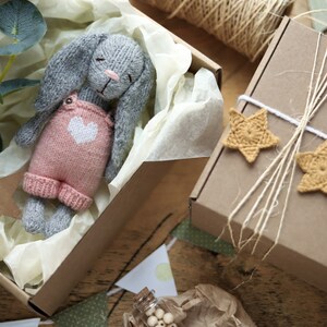 Knitted Bunny Pattern. Amigurumi Tutorial. Knitting Toys - Etsy