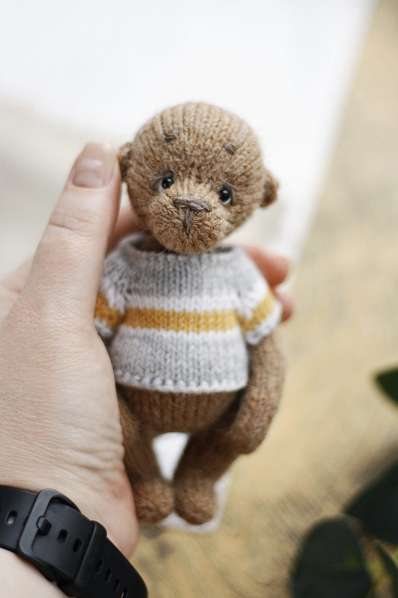 Knitting Toy Pattern. Knitted Bear. Knitted Bunny. Cute - Etsy