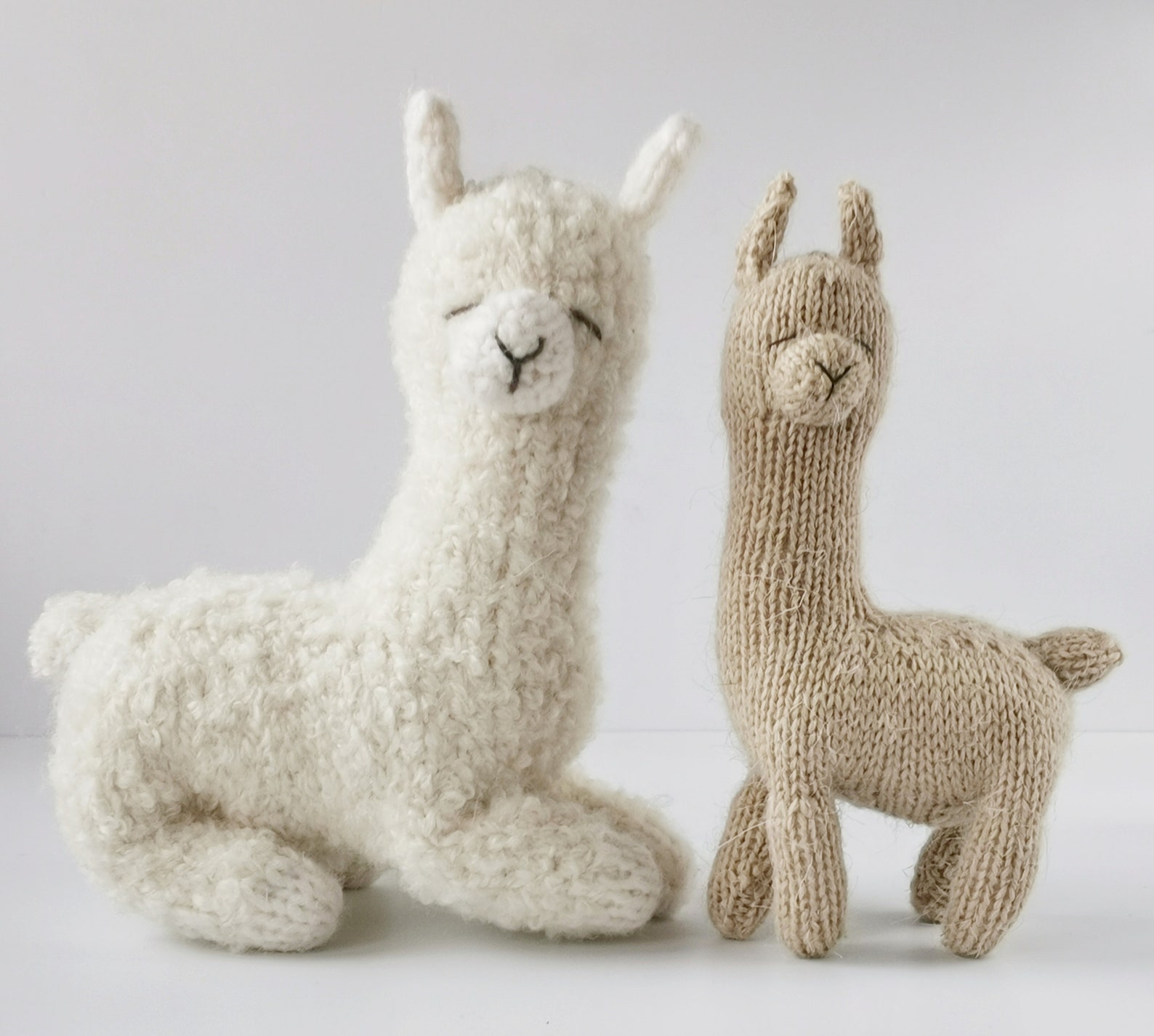 Cute and Soft Alpaca Knitting Pattern. English and Russian - Etsy
