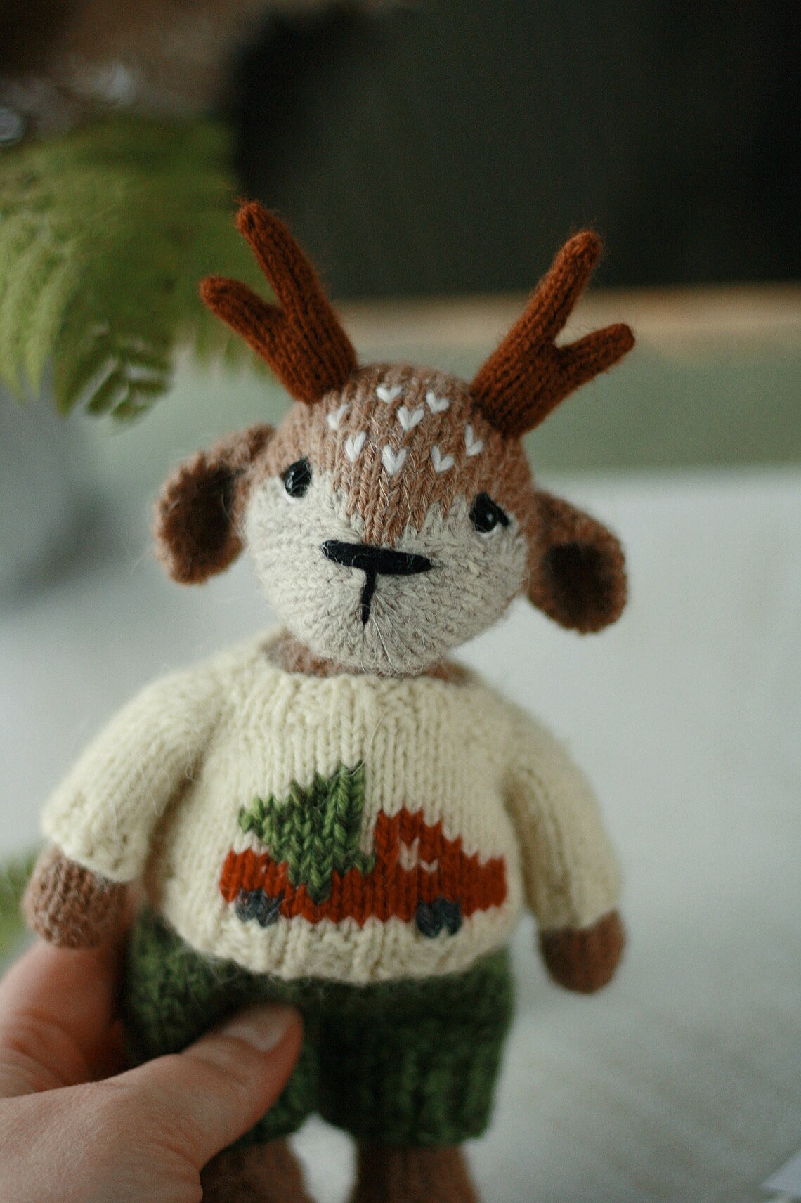 Knitting Deer Pattern. Tutorial Knitted Animals. Amigurumi - Etsy UK