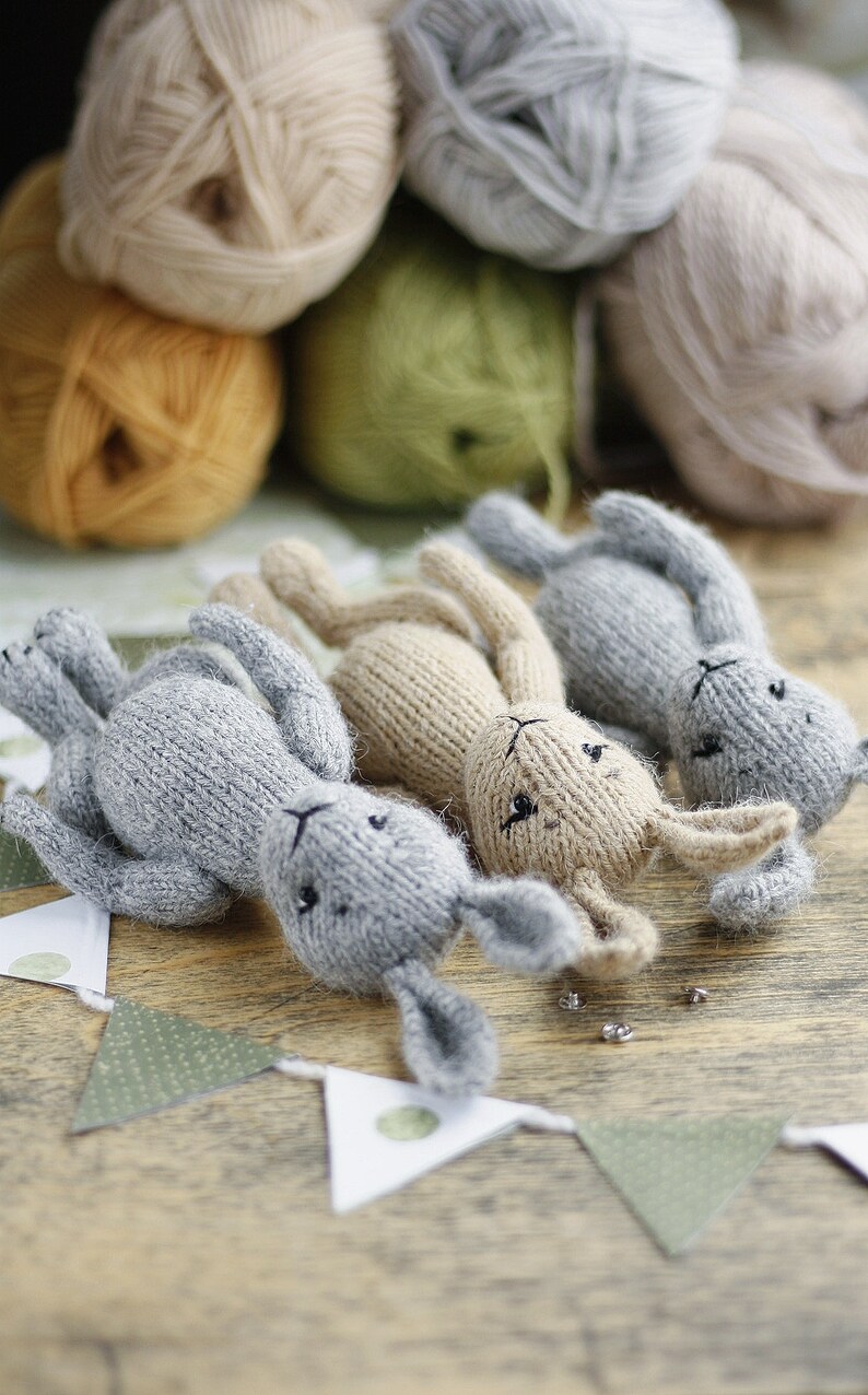 Knitting Bunny Pattern. Amigurumi Tutorial. DIY Toys - Etsy