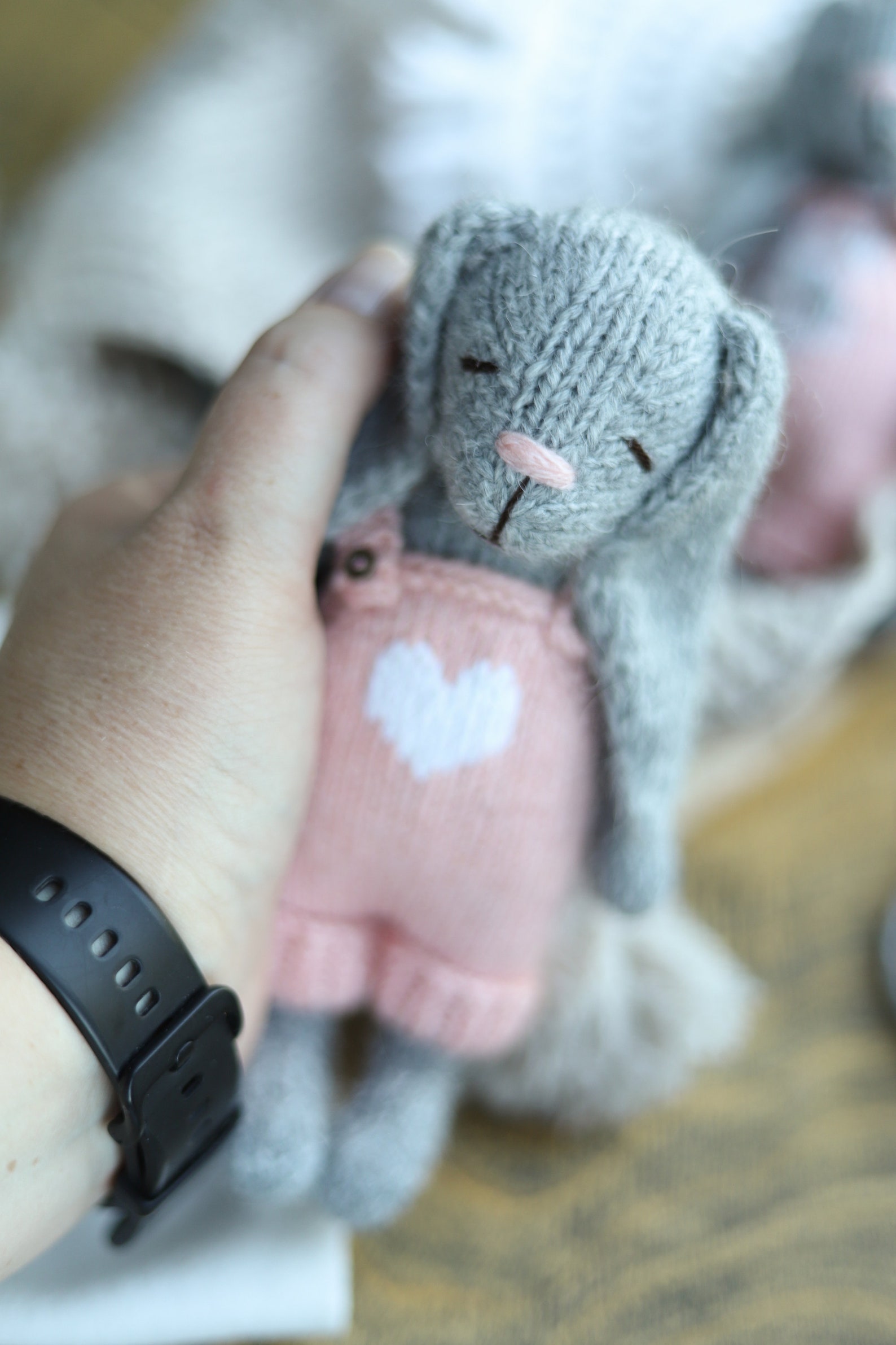 Knitted Bunny Pattern. Amigurumi Tutorial. Knitting Toys - Etsy