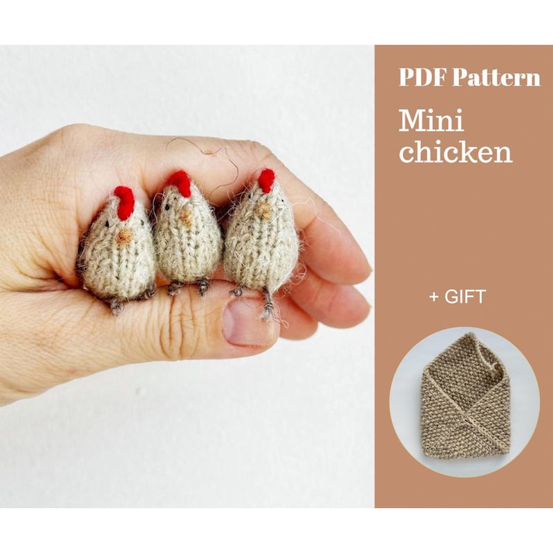 Knitting Pattern Mini Hat - Etsy